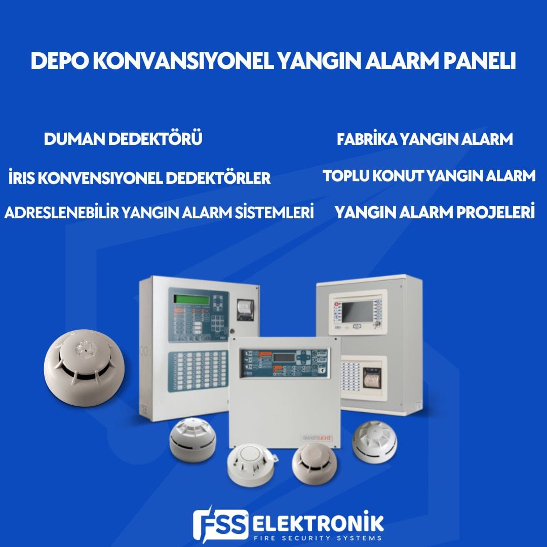 Depo Konvansiyonel Yangın Alarm Paneli – FSS Elektronik Güvencesiyle ...